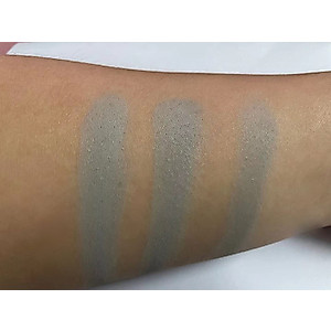 Mysense Single Matte Grey Eyeshadow,Pressed Fine Powder Eye Shadow,High Pigment Longwear Single Grey Eye Makeup for Day&Night (03)