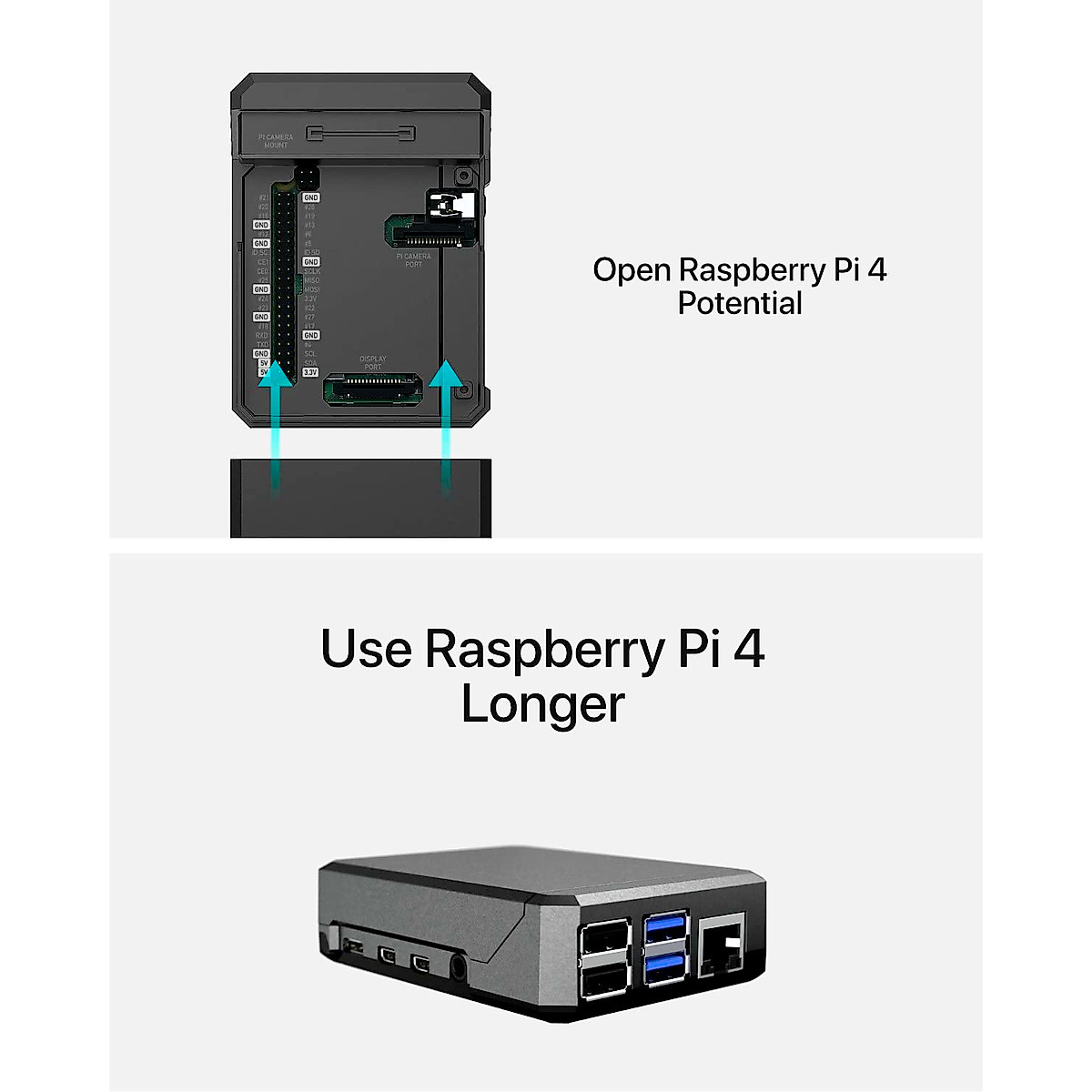 Argon NEO Raspberry Pi 4 Case | All Aluminum