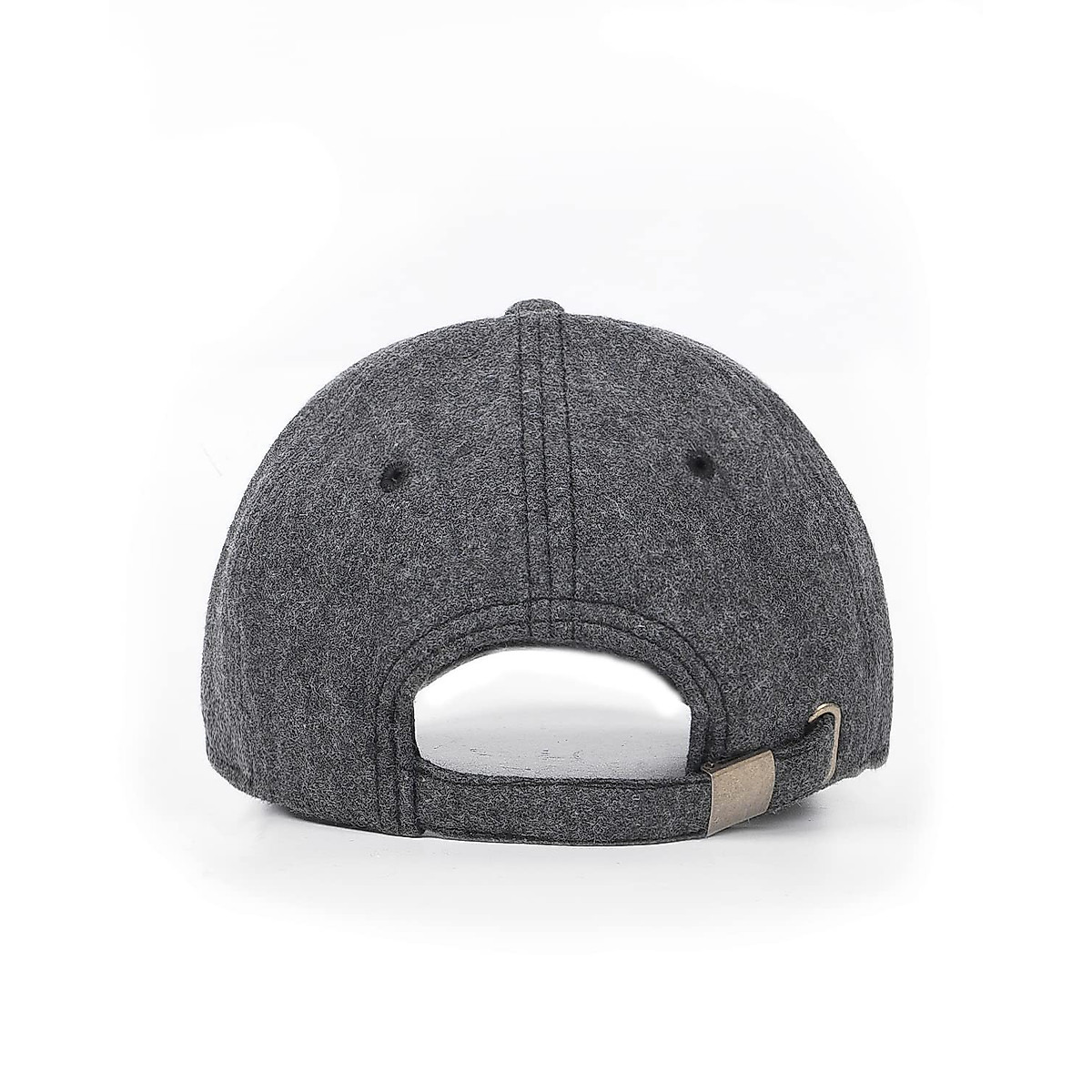 Zylioo Extra Large Woolen Winter Baseball Cap Hat,Fleece Lined Plain Soft-Structured Adjustable Size Dad Cap for Big Heads