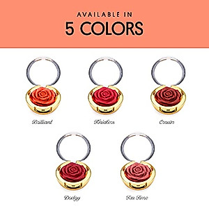 Winky Lux Cheeky Rose, Cream Blush for Cheeks, Flower Blush with Vitamin E, Makeup Blush and Flower Makeup, Pink Tea Time