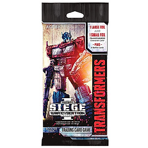 Transformers TTCG-WCS-EN TCG-War for Cybertron Siege Booster Packet