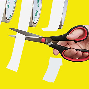 Scissors, Multipurpose office Scissors ,8.5 Inch Ultra Sharp Shears, Comfort-Grip Handles Household scissors，Sturdy Sharp Craft Supplies - Pack of 5, Right/Left Hande