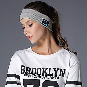 Fullgaden Bluetooth Sports Headband Headphones with Ultra-Thin HD Stereo Speakers Perfect for Sleeping,Workout,Jogging,Yoga,Insomnia, Air Travel, Meditation, Black