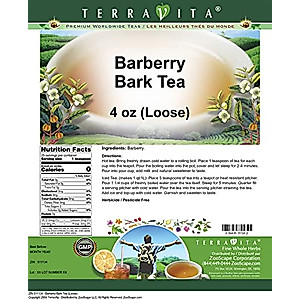 Barberry Bark Tea (Loose) (4 oz, ZIN: 511134)