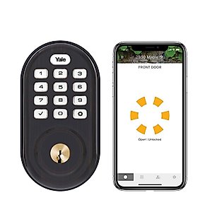 Yale Assure Lock - Wi-Fi Keypad Smart Lock - Oil Rubbed Bronze