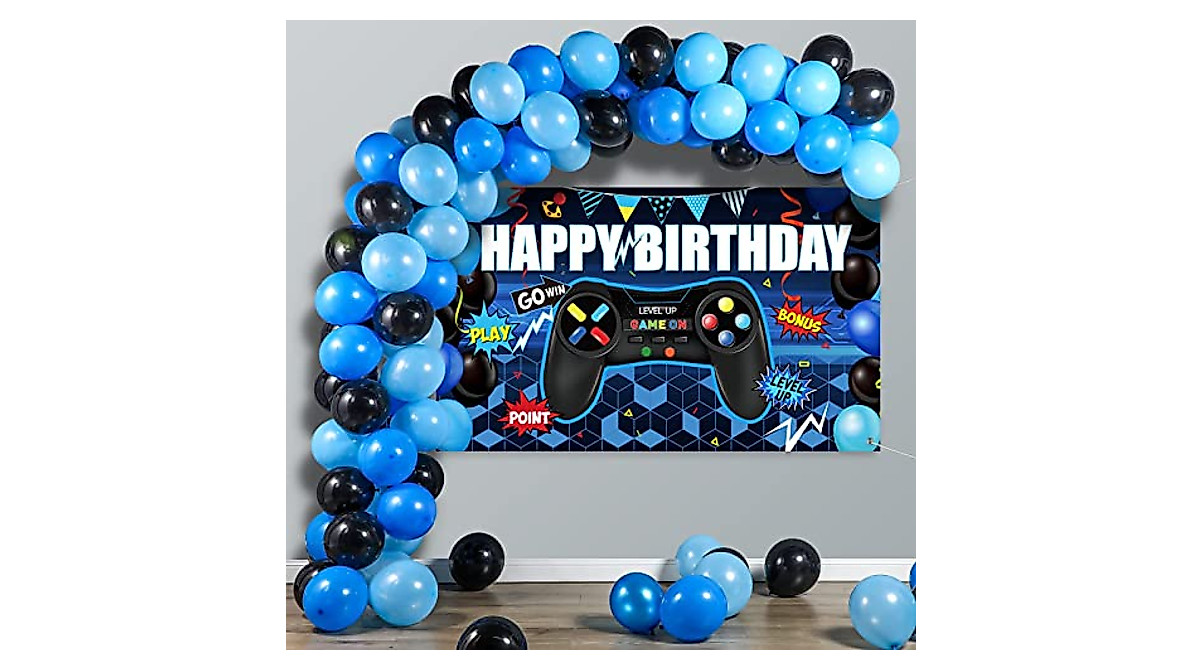 Video Game Birthday Party Decorations for Gamer Fun