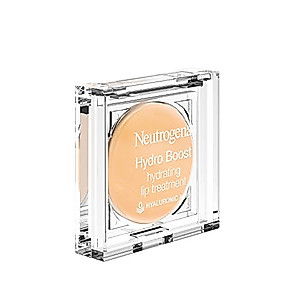 Neutrogena Hydro Boost Hydrating Lip Conditioning Treatment with Hyaluronic Acid, Texture-Smoothing and Moisturizing, Neutral Shade, 0.10 Oz