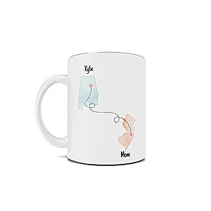 Trend Setters State to State 11 Oz Coffee Mug – Choose Up to 4 States to Connect, Add Names and Quote – Long Distance Family, Friendship or Relationship – Perfect for Gifting or Collecting