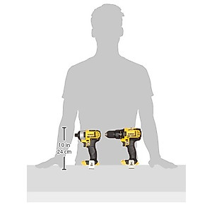 DEWALT 20V MAX Impact Driver and Drill Combo Kit (DCK280C2)