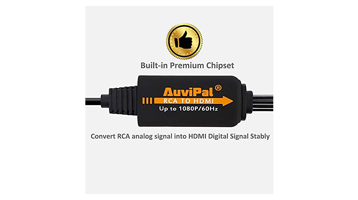 Play Your VHS & Game Consoles on Modern TV with RCA to HDMI