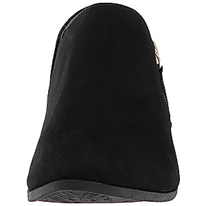 Dr. Scholl's Shoes womens Brief -Ankle Ankle Boot, Black Microfiber Suede, 8 US