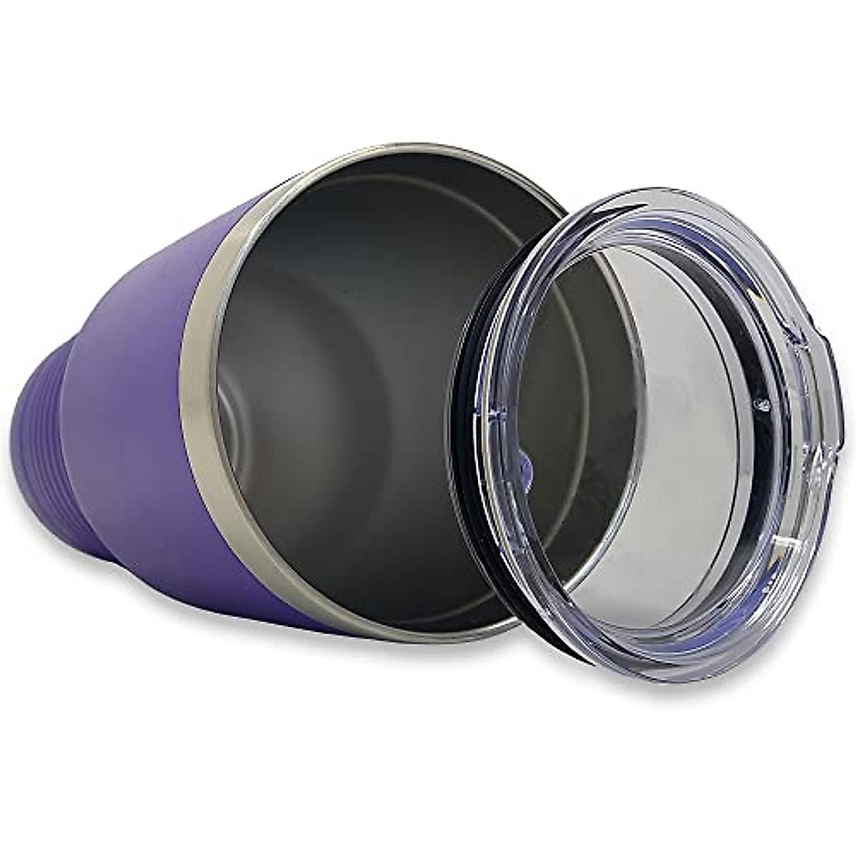 LaserGram 30oz Vacuum Insulated Tumbler Mug, DO Doctor of Osteopathic Medicine, Personalized Engraving Included (Dark Purple)