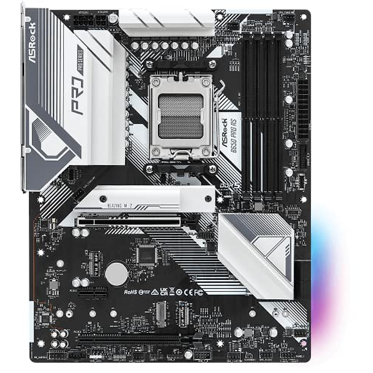ASRock B650 PRO RS AMD Ryzen 7000 Series Processors Motherboard