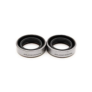 REPLACEMENTKITS.COM - Brand Fits Troy Bilt Tine Oil Seals 2pc for Horse Tillers GW-9618099 GW9618 -
