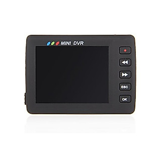 Toworld18 2.5" LCD Angel Eye Portable Mini Video Recording System Button DVR Video Recorder Camera KS-650M