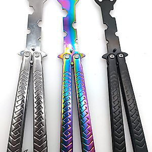 Beautiful Bottle Opener,Bottle Opener,Heavy Stainless Steel Folding Exercise Bottle Opener(3 Pcs)