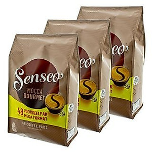 Senseo Mocca Gourmet Coffee Pods 144-count Pods, 48 Count (Pack of 3)