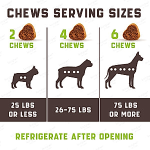 Flea and Tick Prevention Chewable for Dogs - No Collars, No Mess - Easy Help with Flea and Tick for Dogs - American Quality - for All Breeds and Ages - Duck-Flavored Treats - 180 Flea Chews for Dogs