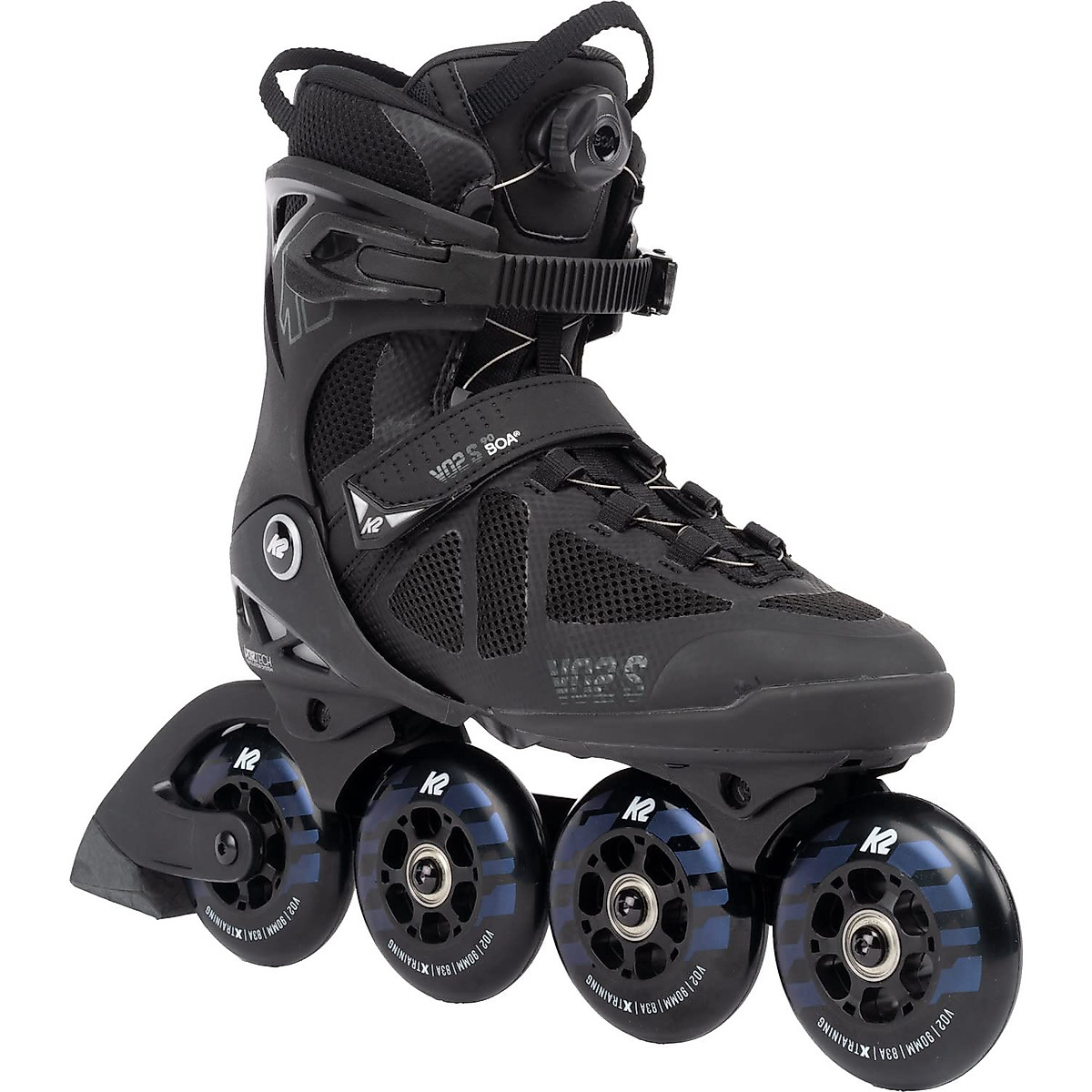 K2 VO2 S 90 Boa Unisex Inline Skates - Black/Night / 12.5