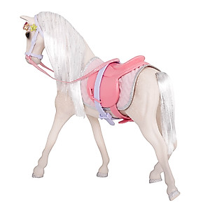 Glitter Girls by Battat - Starlight 14" Toy Horse - 14 inch Doll Accessories and Clothes for Girls Age 3 and Up – Children’s Toys , White