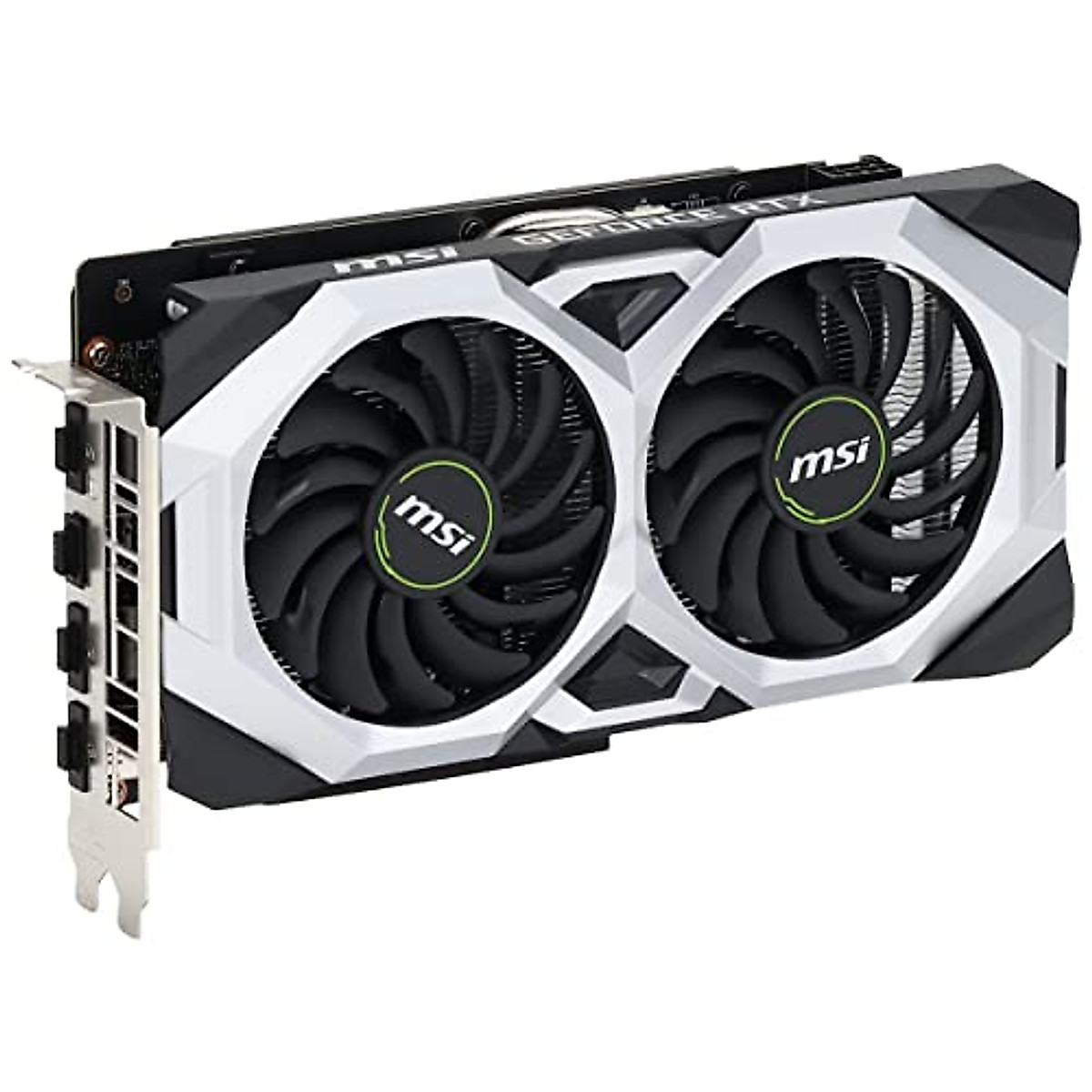 MSI Gaming GeForce RTX 2060 126GB GDRR6 192-bit HDMI/DP 1680 MHz Boost Clock Ray Tracing Turing Architecture VR Ready Graphics Card (RTX 2060 Ventus 12G OC)