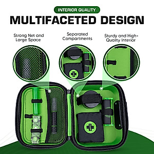 Happy Kit Secure & Discreet 8x6x4 Smell Proof Pouch Bag with Combination Lock - All-in-One Odor Proof Storage & Organizer Case with advanced Scent Proof Technology - Men & Women