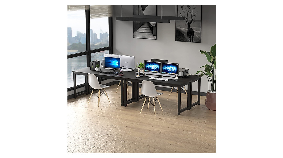 NSdirect 63" Modern Computer Desk for Home Office