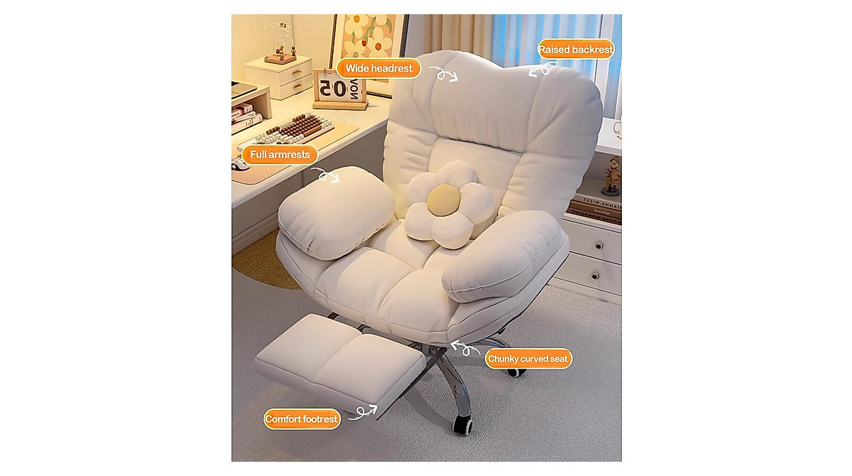 Comfortable Gaming and Office Recliner Chair