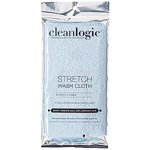 Clean Logic Stretch Bath & Shower Cloth (Assorted Colors) (6 Pack)