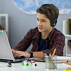 Morpheus 360 Tremors HP4500B Wireless on Ear Headphones - Bluetooth Headset with Microphone - Black