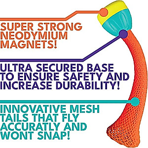 Marky Sparky Doinkit Darts Magnetic Dartboard - XL Rollup Design - Two Sided Baseball Darts - Kid Safe Durable Doinkit Darts - Fun Indoor Wall Game for Boys and Girls