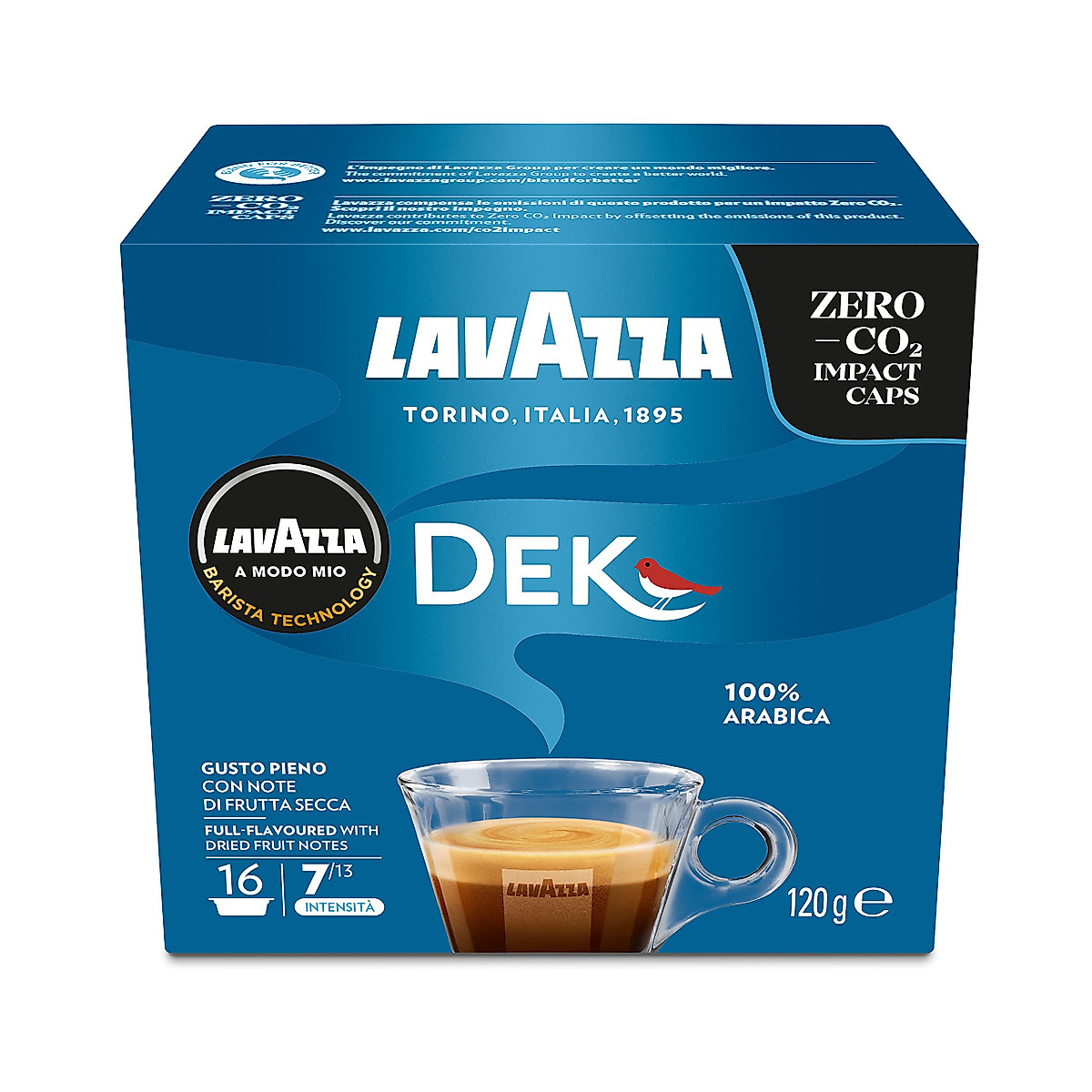 Lavazza A Modo Mio, Espresso Dek Cremoso, 2x16 capsules