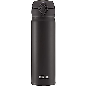 THERMOS Super Light Direct Drink Flask, 470 ml, Matt Black