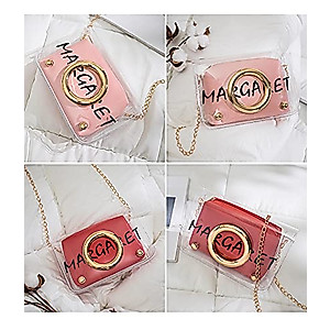 Floette Small Clear Purse Clear Crossbody Bag Clear Handbag Clear Clutch Stadium Approved for Concert Sport Event Festival (A02)
