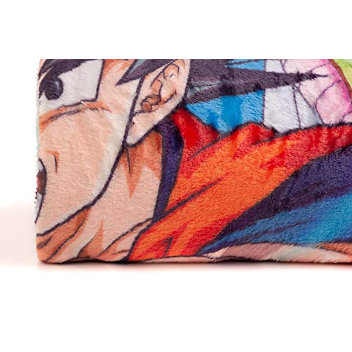 Dragon Ball Super Fighters & Warriors Fleece Throw Blanket | Features Beerus, Whis, & The Legendary Dragon Ball Warriors | 60 x 45 Inches