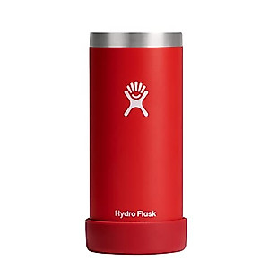 Hydro Flask 12 oz Slim Stainless Steel Reusable Can Holder Cooler Cup Goji - Vacuum Insulated, Dishwasher Safe, BPA-Free, Non-Toxic