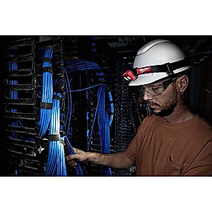 Milwaukee 2104 Spot Flood 450 Lumens Adjustable Hard Hat Headlamp Light