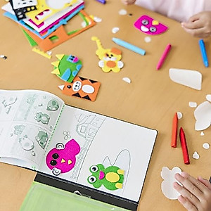 Melissa & Doug On the Go Felt Friends Craft Activity Set With 188 Felt Stickers - FSC Certified