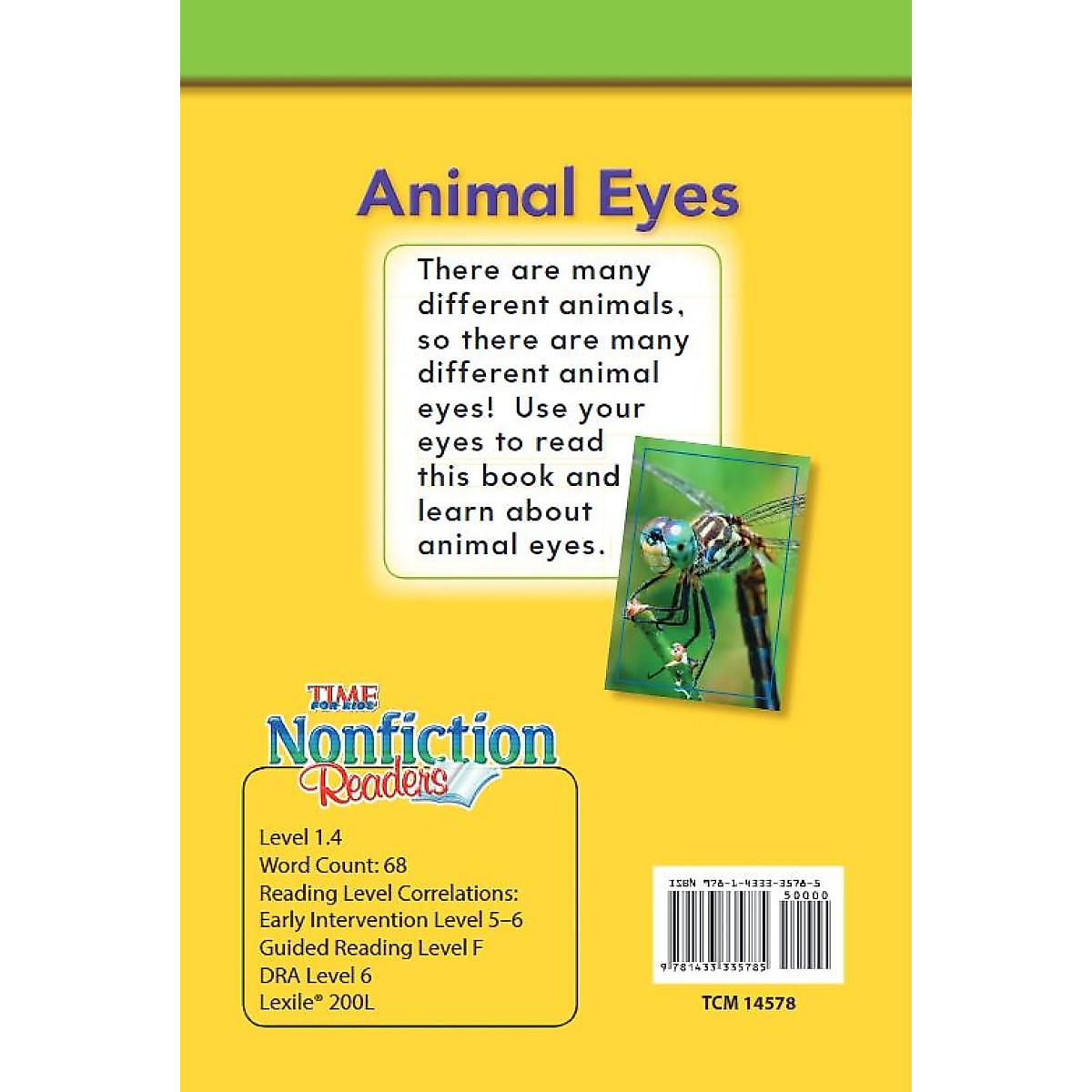 Teacher Created Materials - TIME for Kids Informational Text - 30 Book Set - Grade 1 - Guided Reading Level A - I