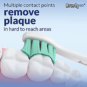Brushmo Replacement Toothbrush Heads Compatible with Sonicare Electric Toothbrush 8 Pack