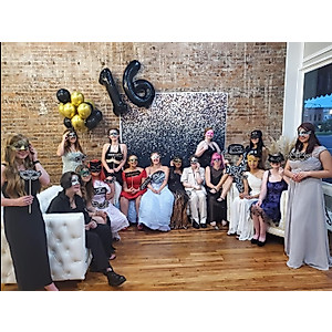 23 Balloon Numbers, 23rd Birthday Decorations for Women Men, Number 32 Balloons 40 In Black Happy 32nd Birthday Party Decorations Jumbo Foil Helium Mylar Balloons for Wedding, Celebration, Graduations