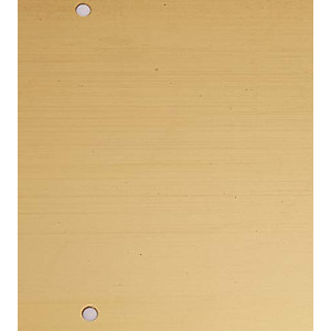 Ives by Schlage 6X34 Schlage C8400B3 Kick Plate, 34 in L X 6 in W, for Use with Exterior Or Interior Door Surface