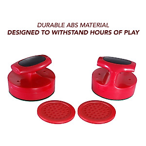 Hathaway Pro-Series Air Hockey Striker and Puck Set, Red