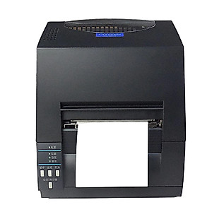 Citizen America CL-S621-GRY CL-S621 Series Thermal Transfer/Direct Thermal Barcode and Label Printer with USB/Serial Connection, 4" Maximum Print Width, 203 DPI Resolution, Gray