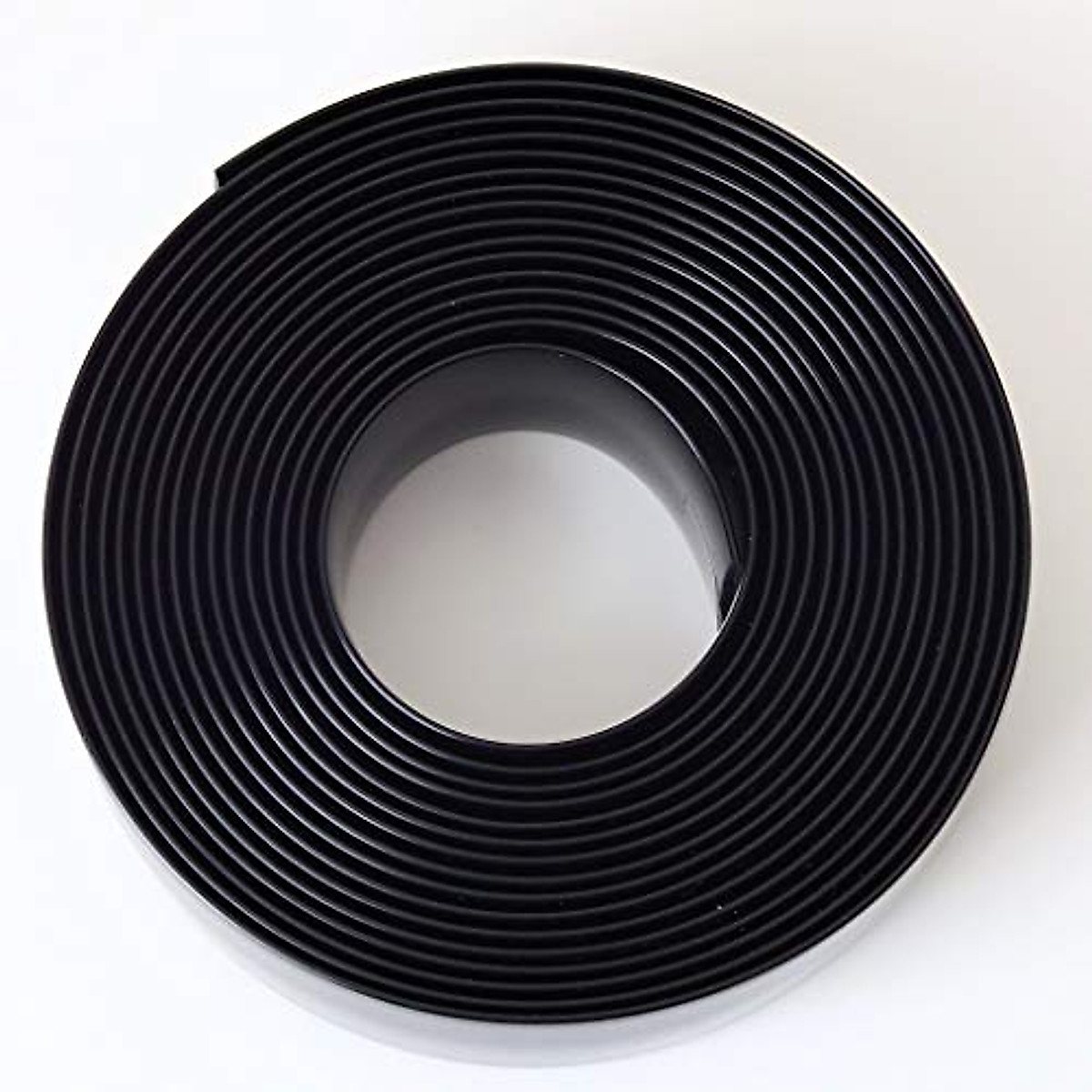 50ft Long 2" Wide Vinyl Chair Strapping. Repair & Replacement Matte Finish. for Patio Outdoor Lawn Garden Durable Attractive (Black)