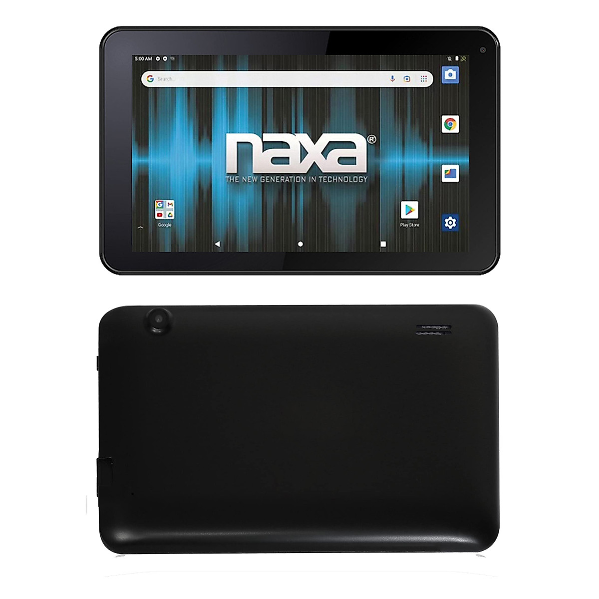 Naxa Electronics NID-7022 Android 11 Tablet with 7” HD TN Screen and Pouch 1.6 GHz Quad Core Processor, 2GB Ram, 16GB Storage, Front and Rear Cameras, Speaker and Microphone, Black