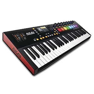 Akai Professional Advance 61 | 61-Key Virtual Instrument Production Controller with Full-Color LCD Screen & 10K Sounds Download