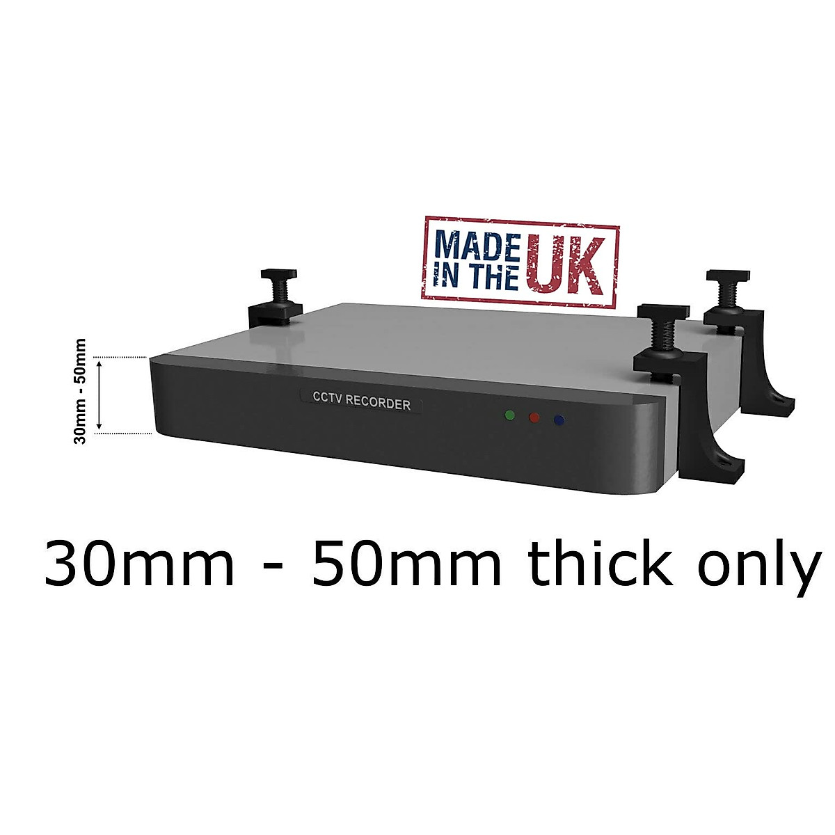 Mars Outpost | Adjustable Brackets for DVR NVR Router Switch Mini PC Console