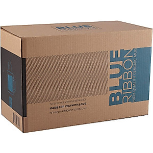 BLUE RIBBON White Sublimation Plain Blank Coffee Mug Hot Chocolate Mugs, Ceramic Mugs Hot Cocoa Mugs Mug Sets Pack of 2 15 oz