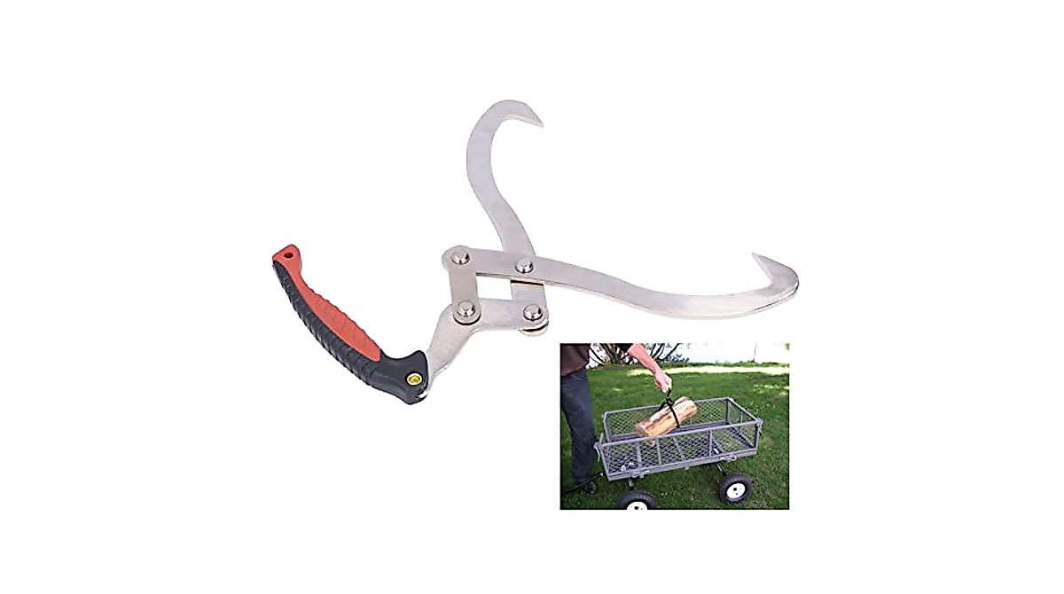 Heavy Duty Log Tongs - Secure Wood Handling & Skidding Tools